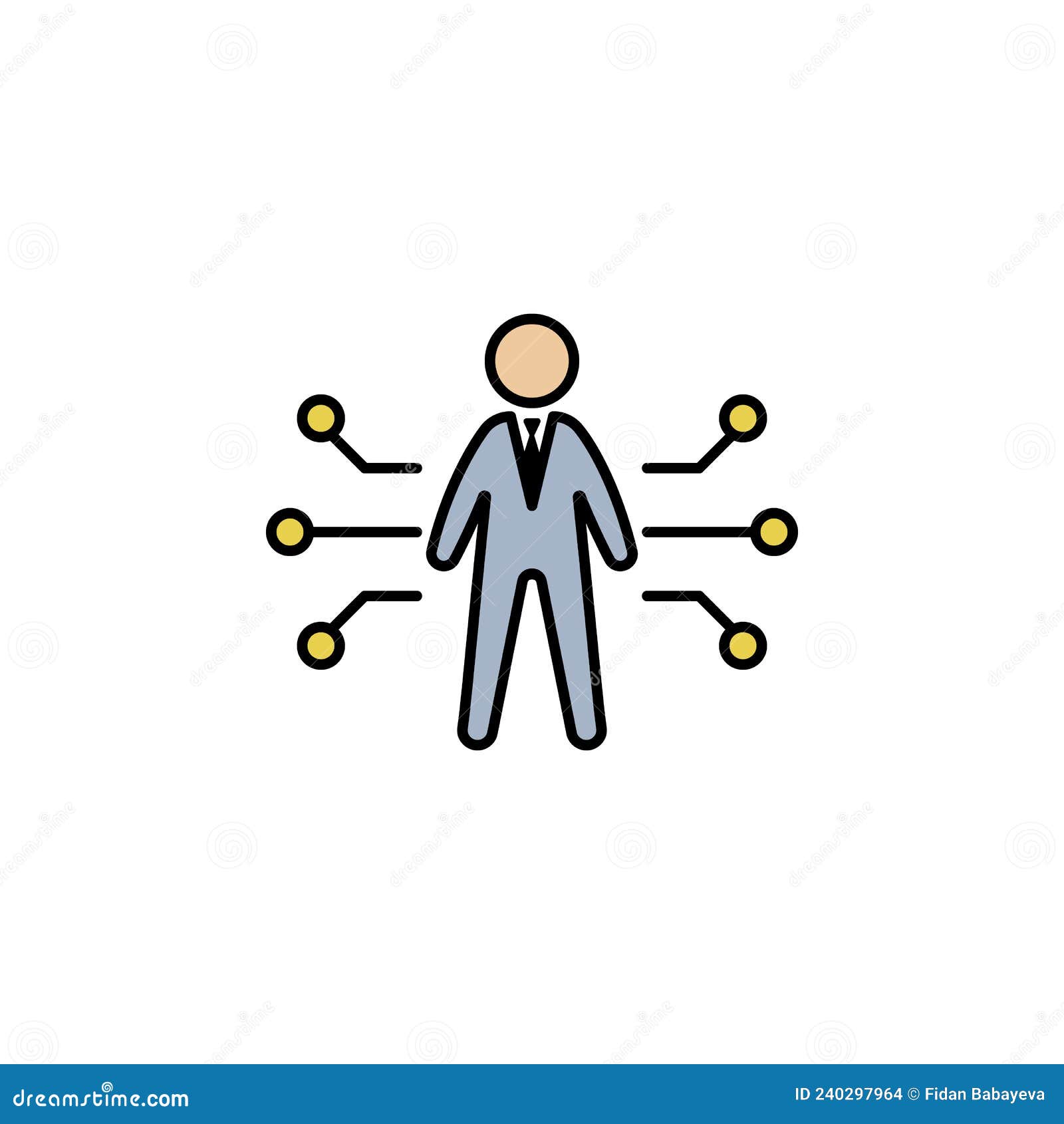 Ability, Potential, Worker Colored Icon. Can Be Used for Web, Logo ...