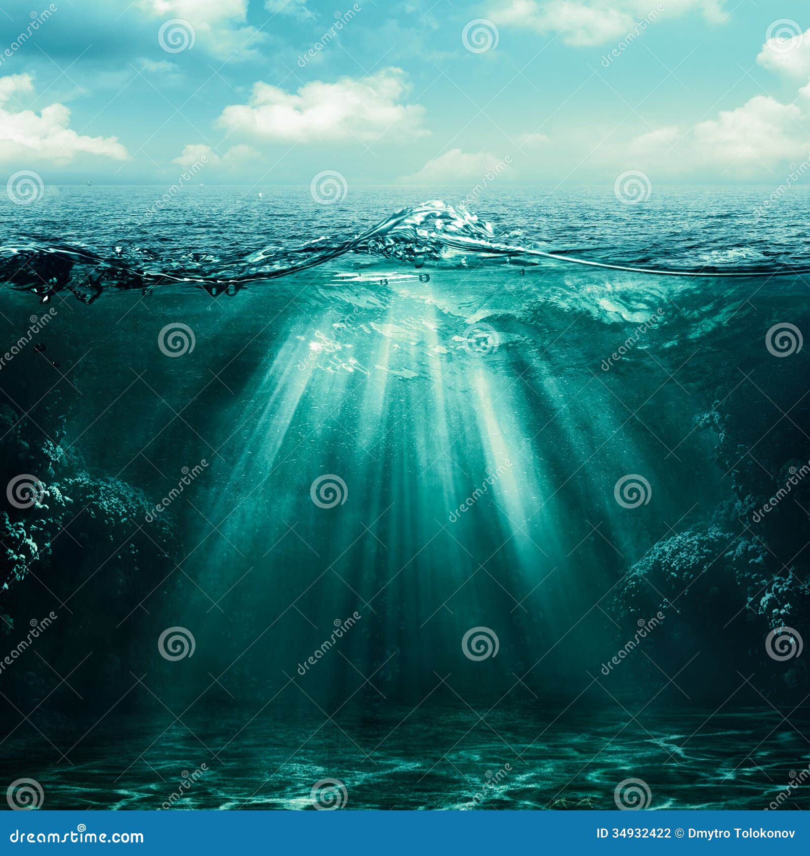 Abismo. foto de stock. Imagem de subsolo, raio, vida - 34932422