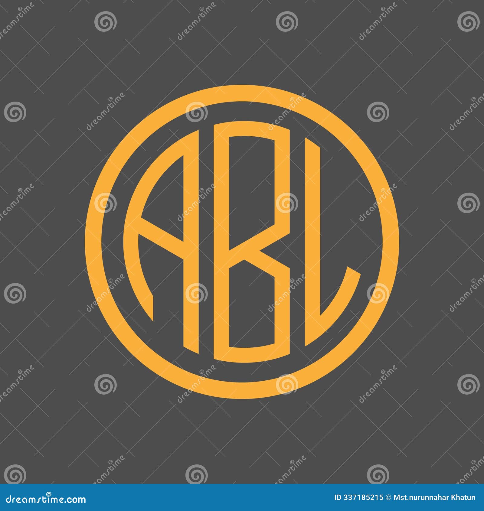 ABL Logo, Letter Logo Design, ABL Circle Logo Design, Letter Logo ...