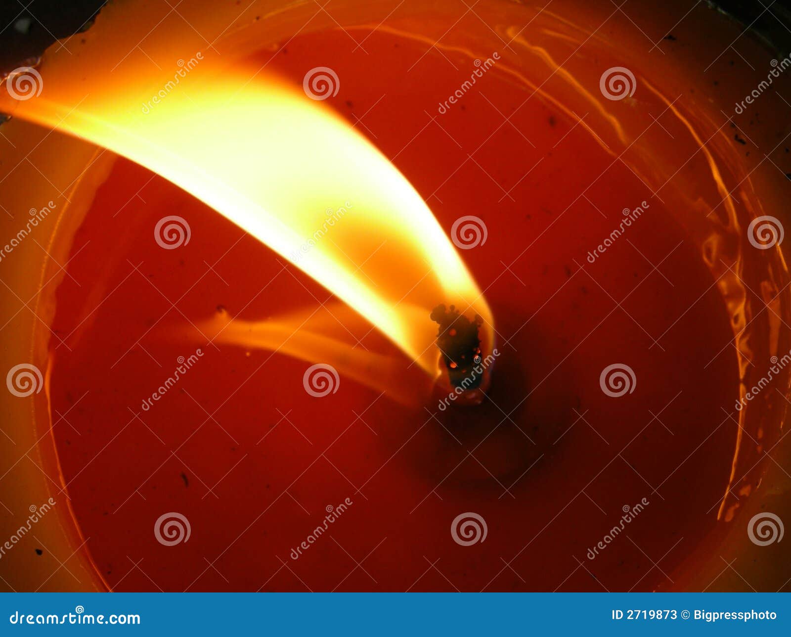 Ablaze candle flame stock image. Image of fuel, christmas - 2719873