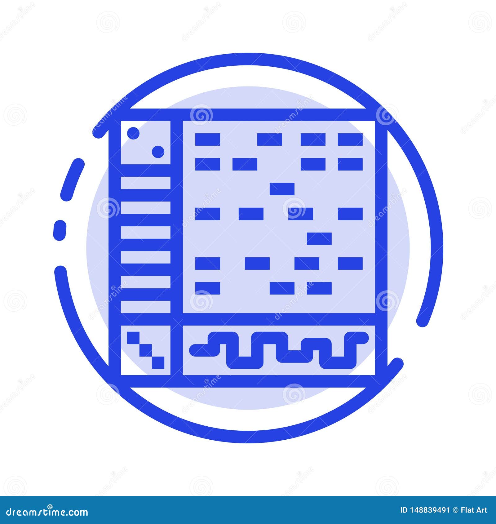 Ableton, Application, Daw, Digital, Sequencer Glyph Icon On Transparent ...