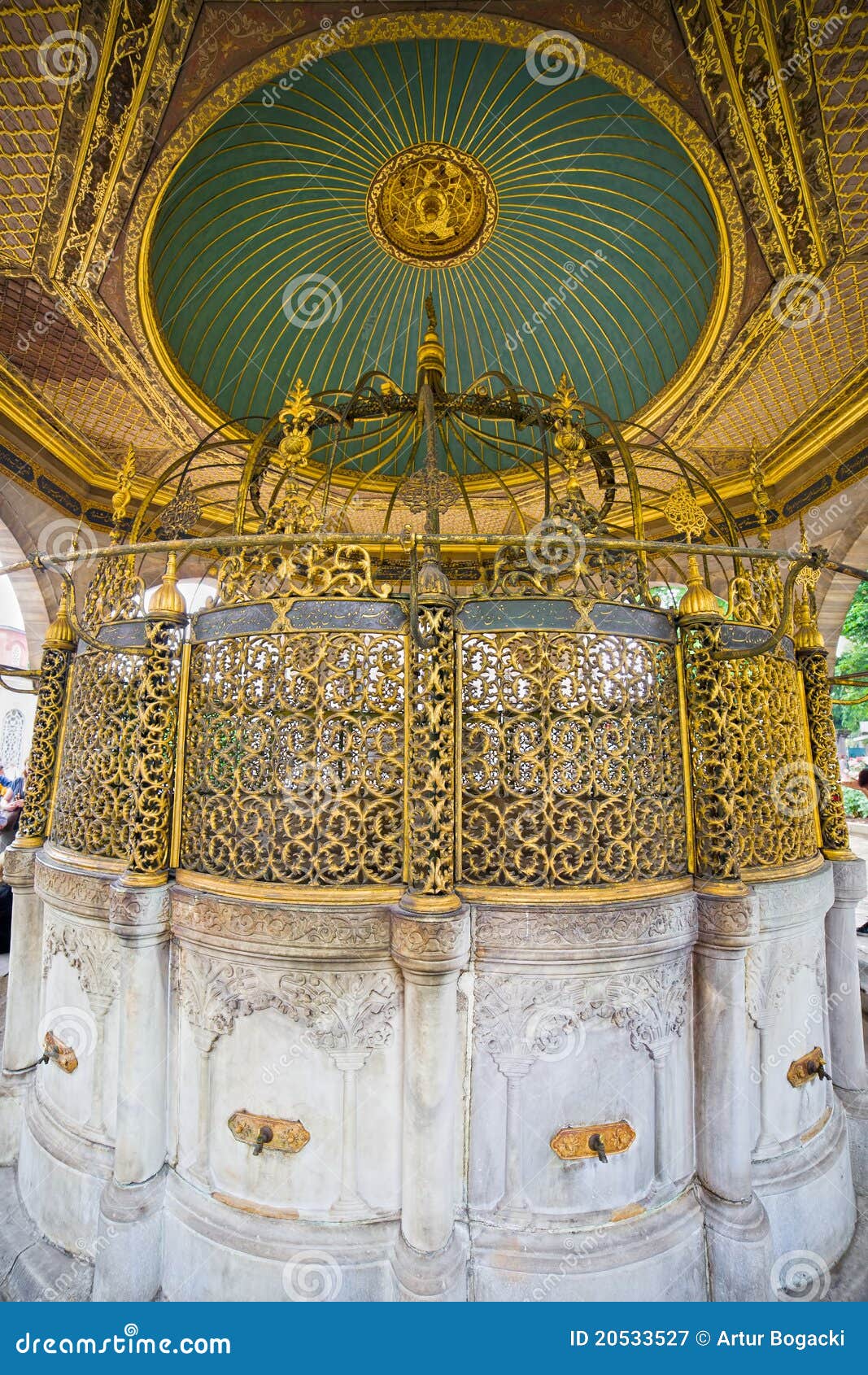 Ablution Fountain stock image. Image of place, ablution - 20533527