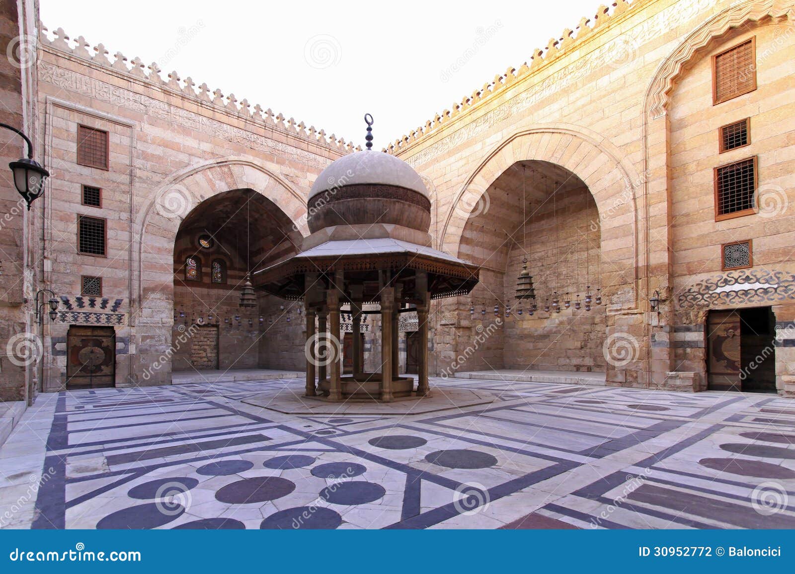 Ablution Fountain stock photo. Image of ancient, place - 30952772