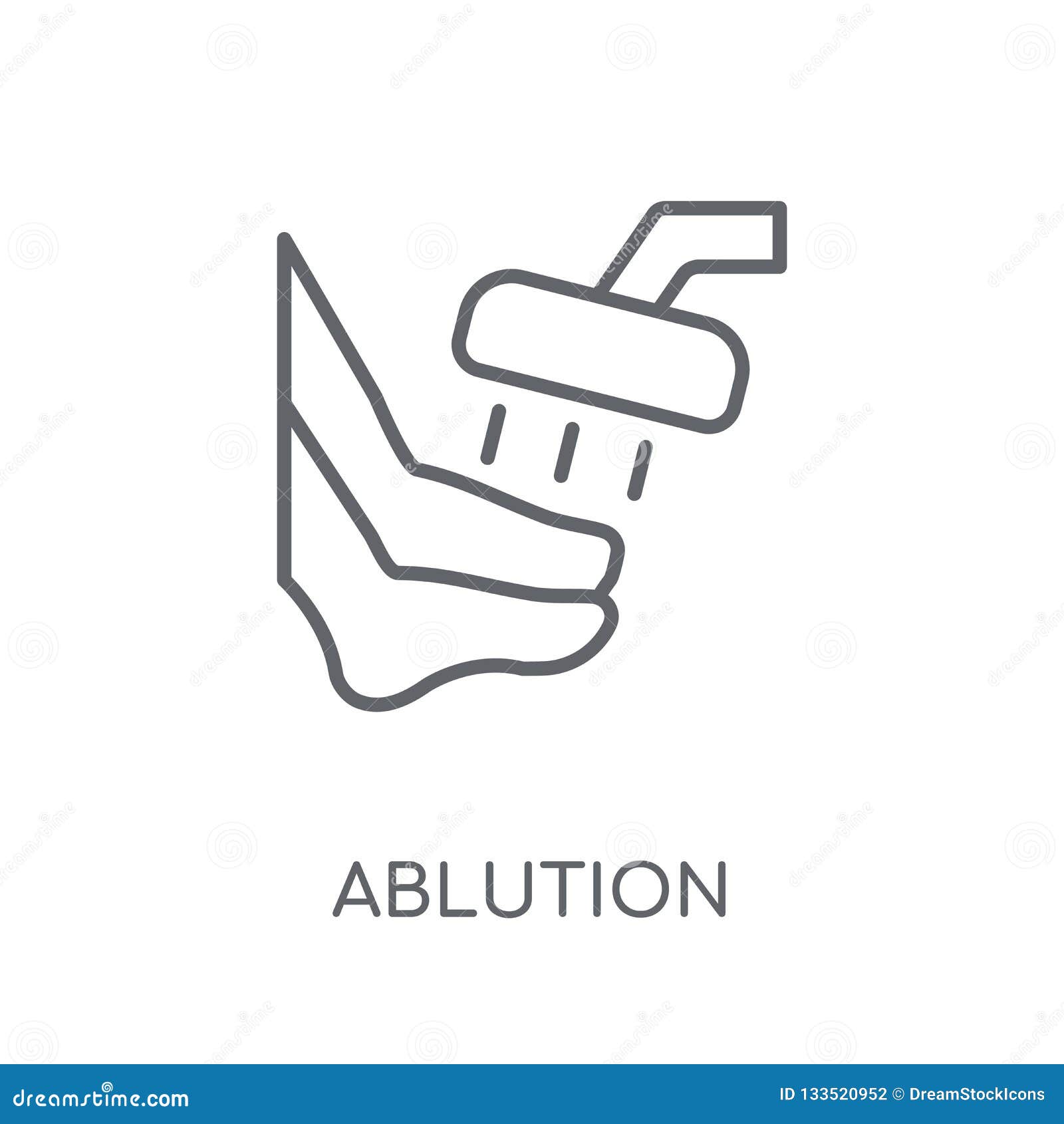 How To Perform Ablution Wudu Steps. Arabic Version. Steps Of Wudu ` In ...