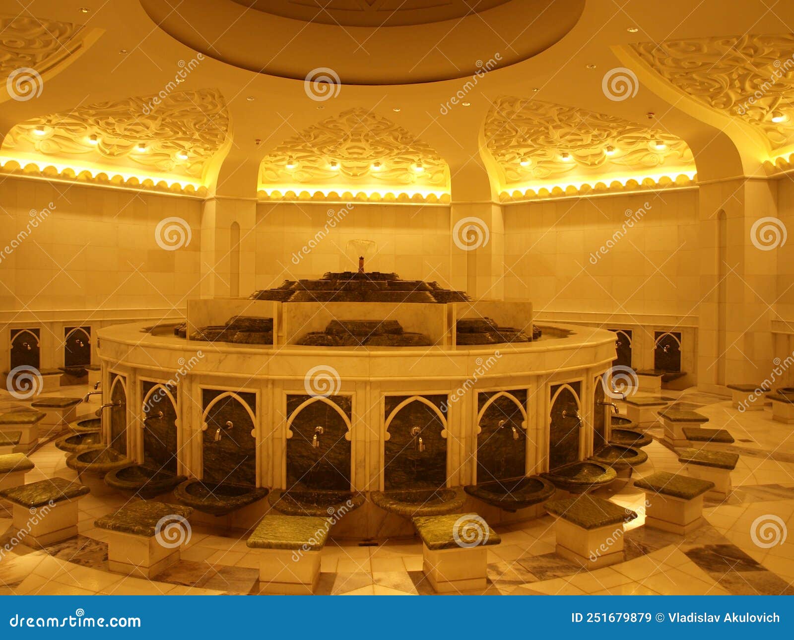 Ablution Room the White Mosque Stock Image - Image of room, anold ...