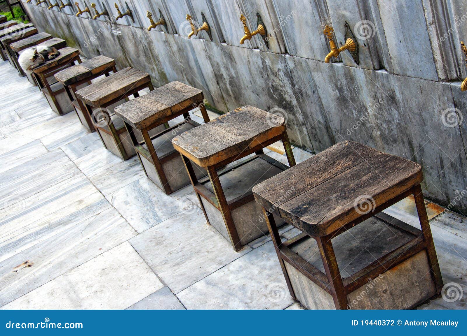 Ablution taps 02 stock photo. Image of middle, ottoman - 19440372
