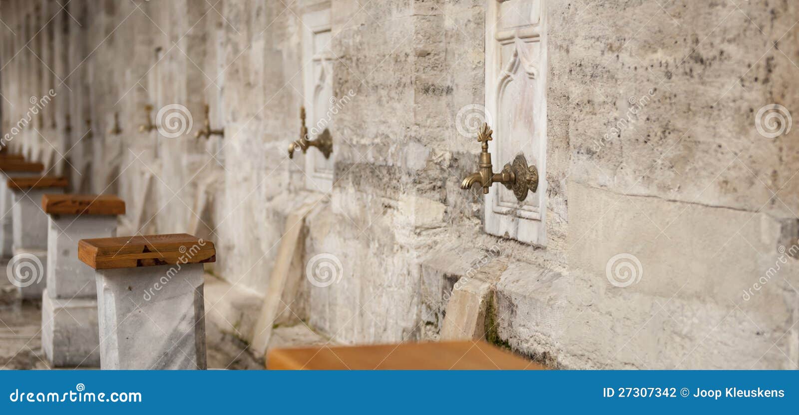 Ablution taps stock photo. Image of ablution, mosque - 27307342