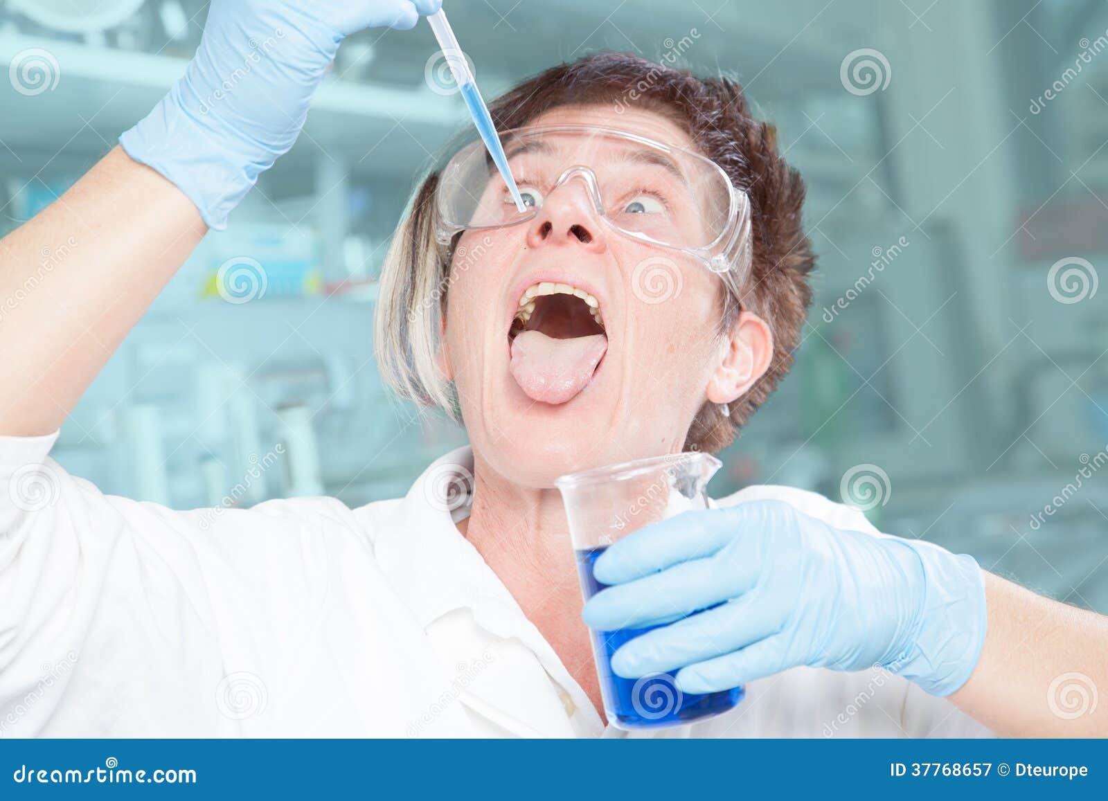 Abnormal behavior stock image. Image of biochemist, chemistry - 37768657