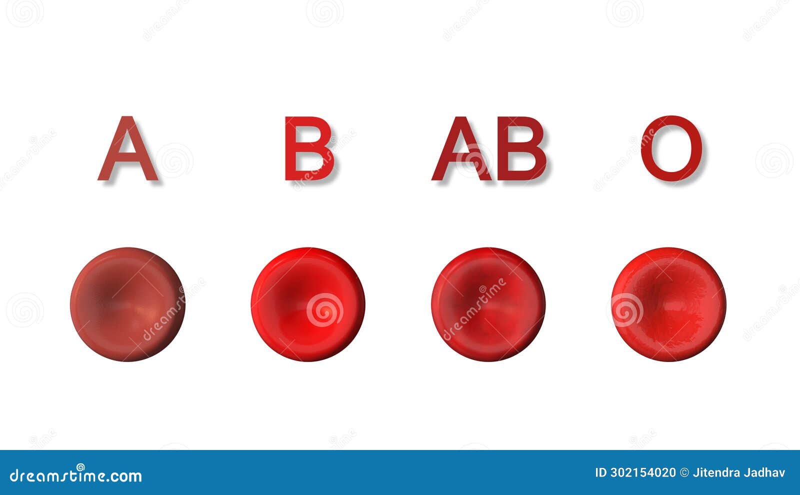 ABO System and Human Blood Groups Stock Photo - Image of research, bacteria: 302154020