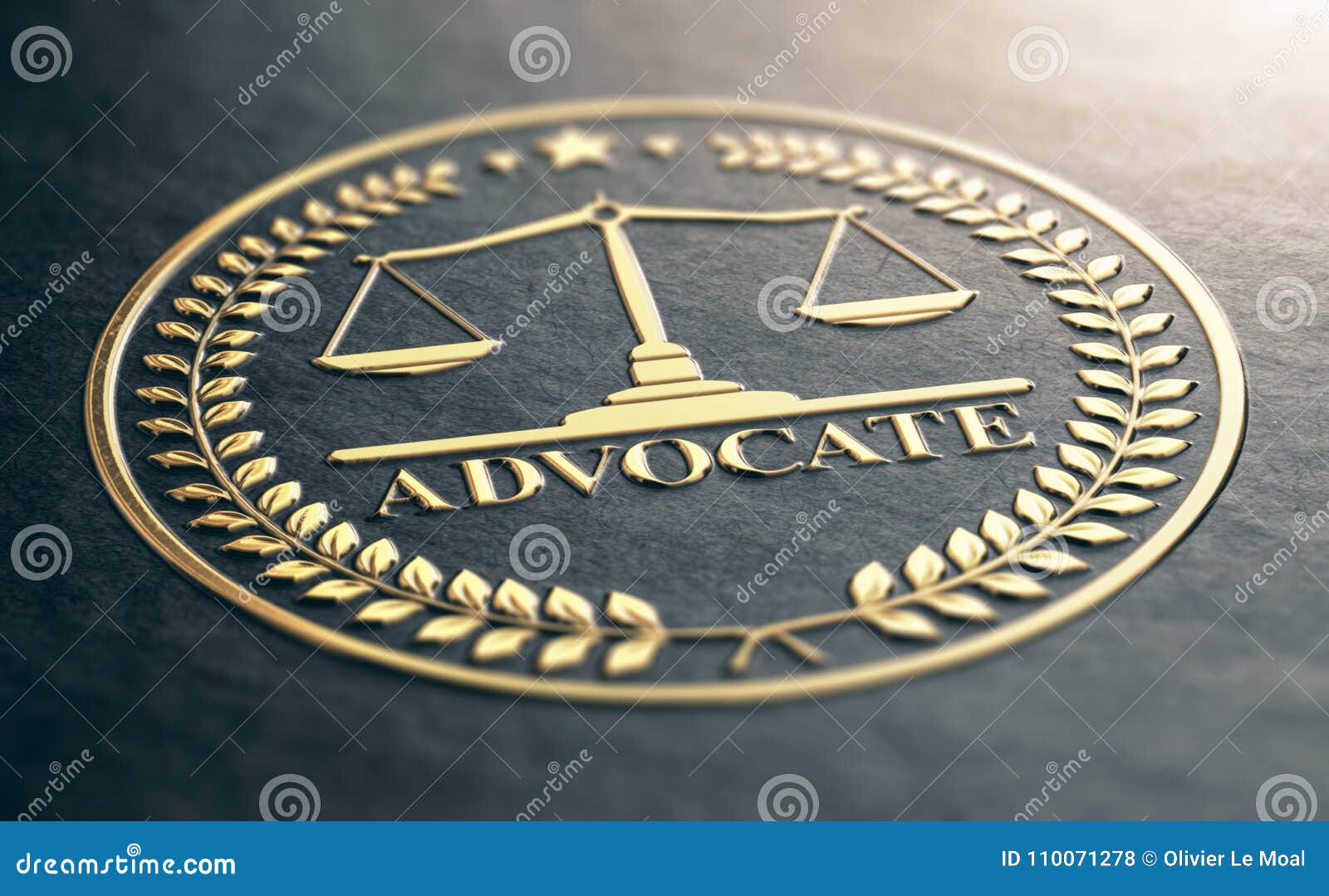 Abogado de oro Symbol foto de archivo. Imagen de abogado - 110071278