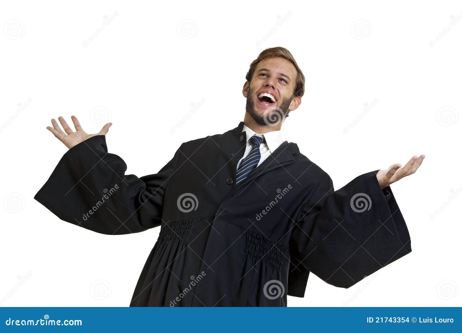 Abogado feliz foto de archivo. Imagen de gente, tenencia - 21743354