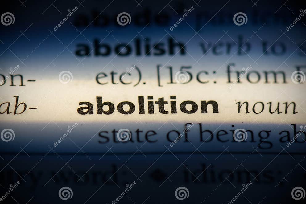 Abolition stock photo. Image of minimal, idea, english - 161577886