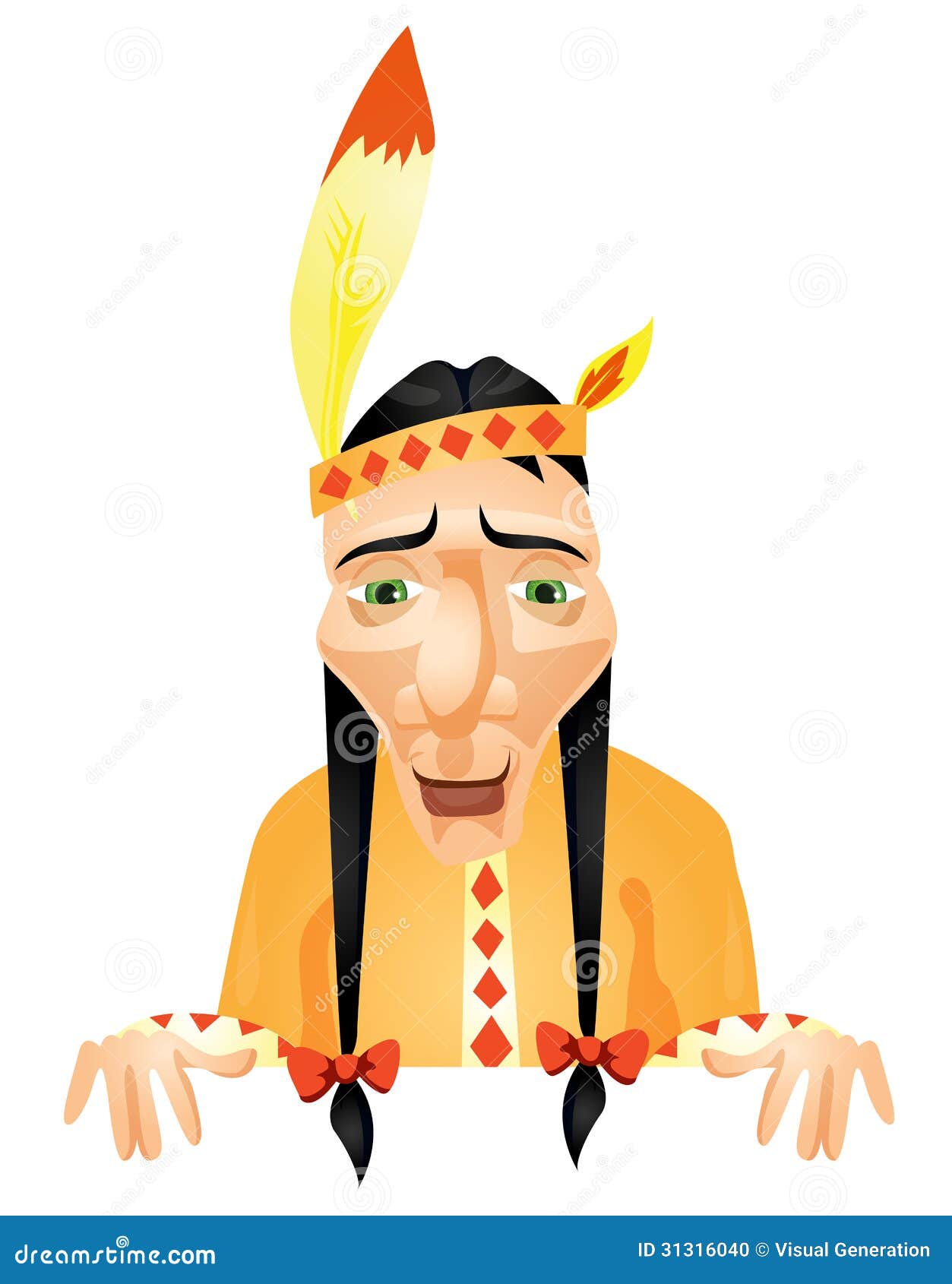 Aborigen ilustración del vector. Ilustración de comercial - 31316040