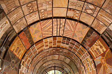 Aboriginal Ceiling Art stock image. Image of culture - 16212273