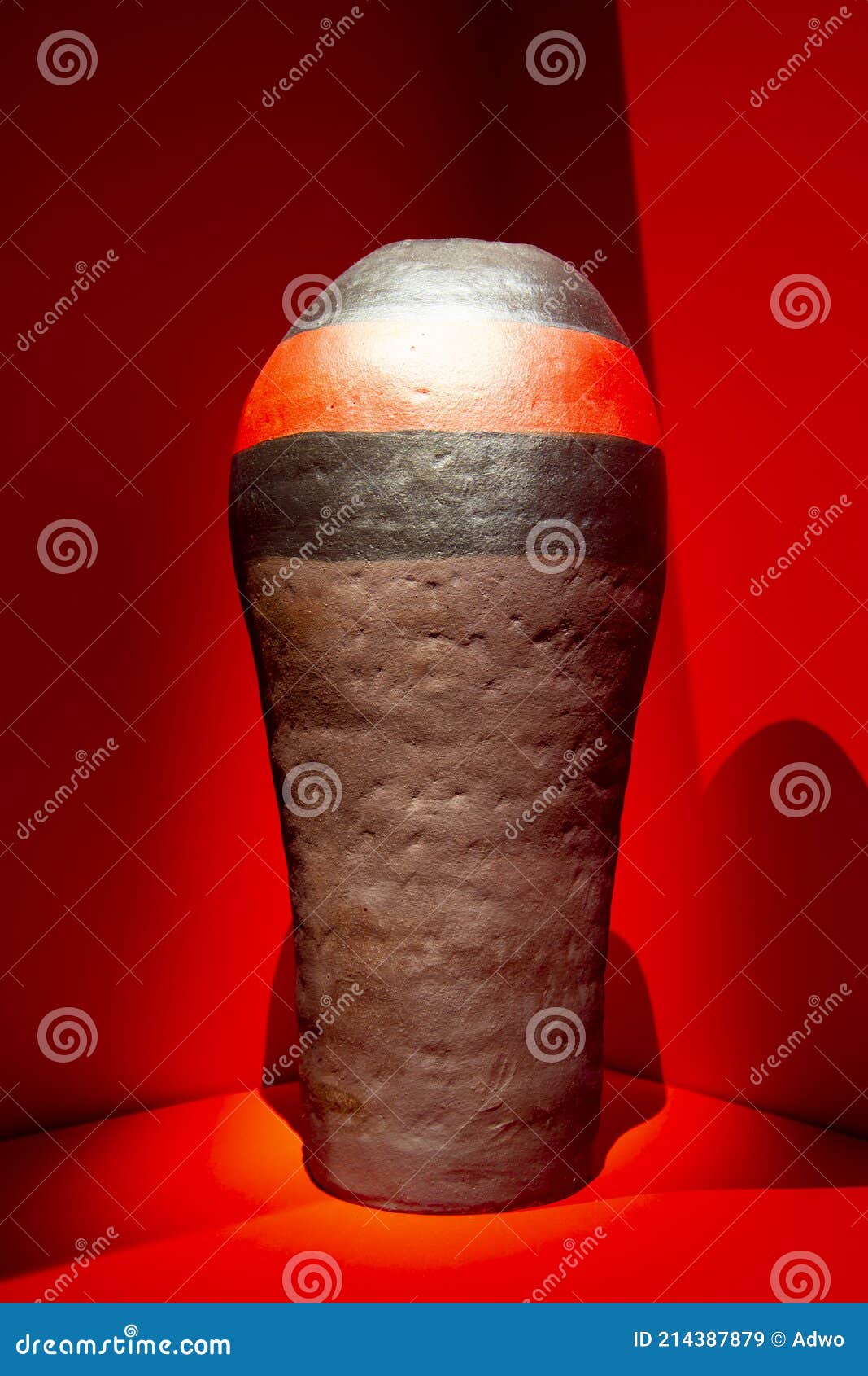 Aboriginal Clay Jar stock image. Image of clay, history - 214387879