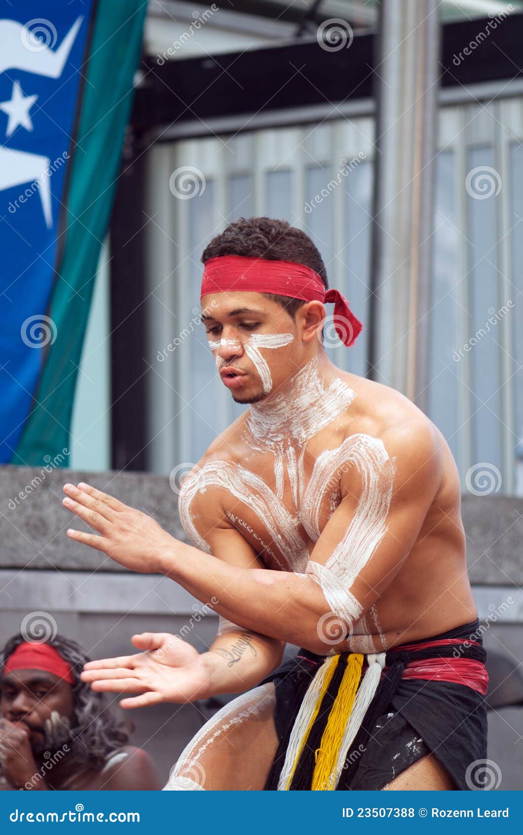 Aboriginal Dance Performance Editorial Stock Photo - Image of paint ...