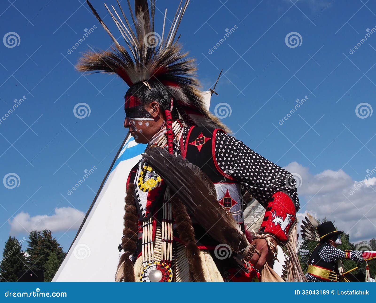 Aboriginal Dancer at Edmonton S Heritage Days 2013 Editorial Stock ...