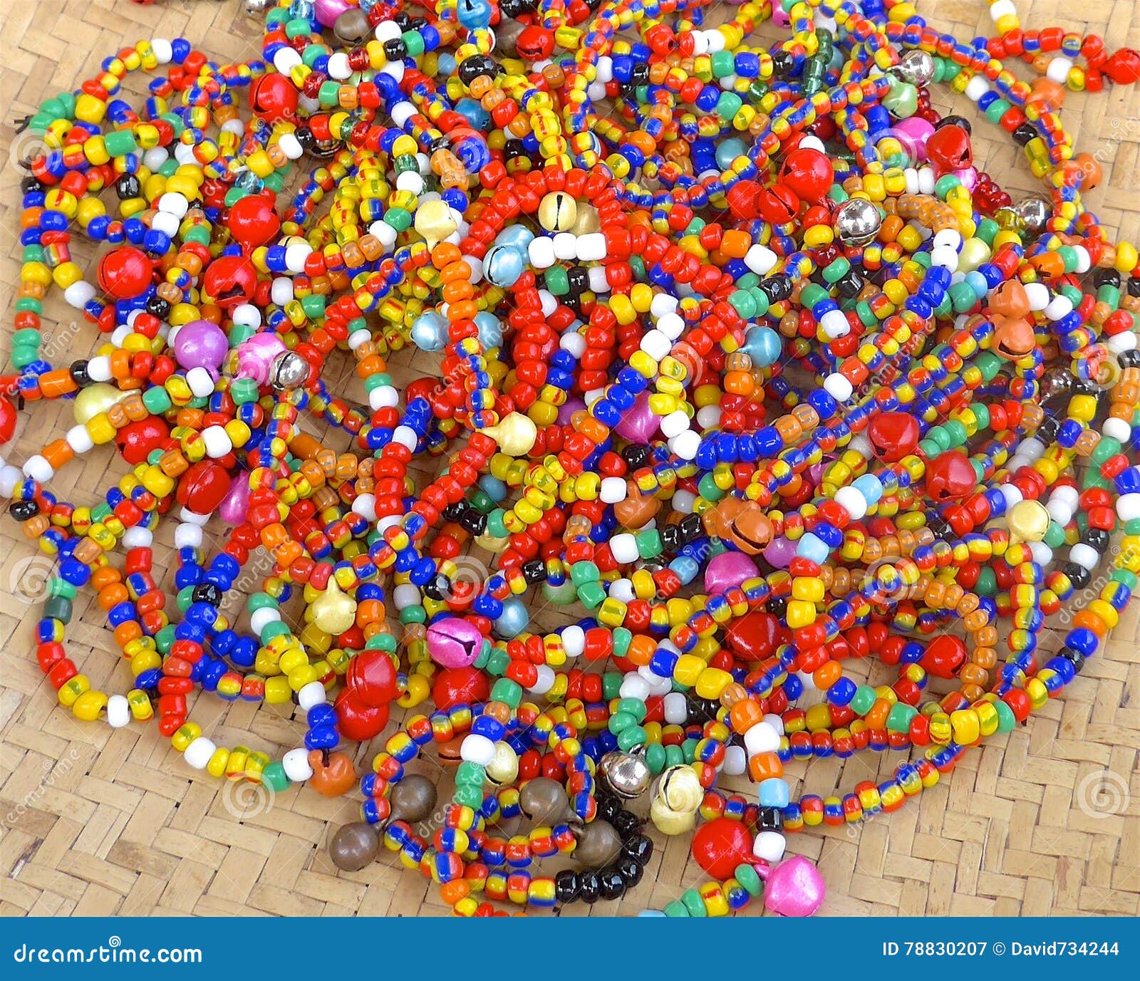 Aboriginal Glass Beads As Souvenir Stock Image - Image of charm ...