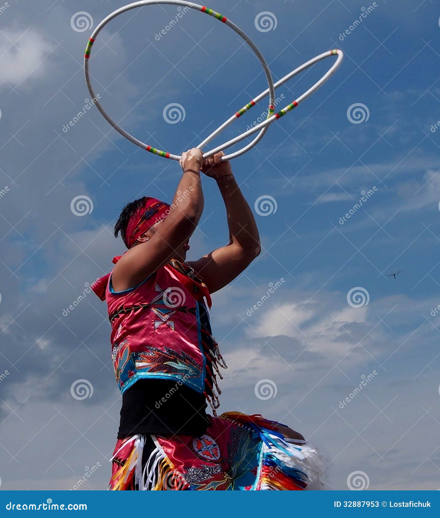 Aboriginal Hoop Dancer at Heritage Days Edmonton Alberta 2013 Editorial ...