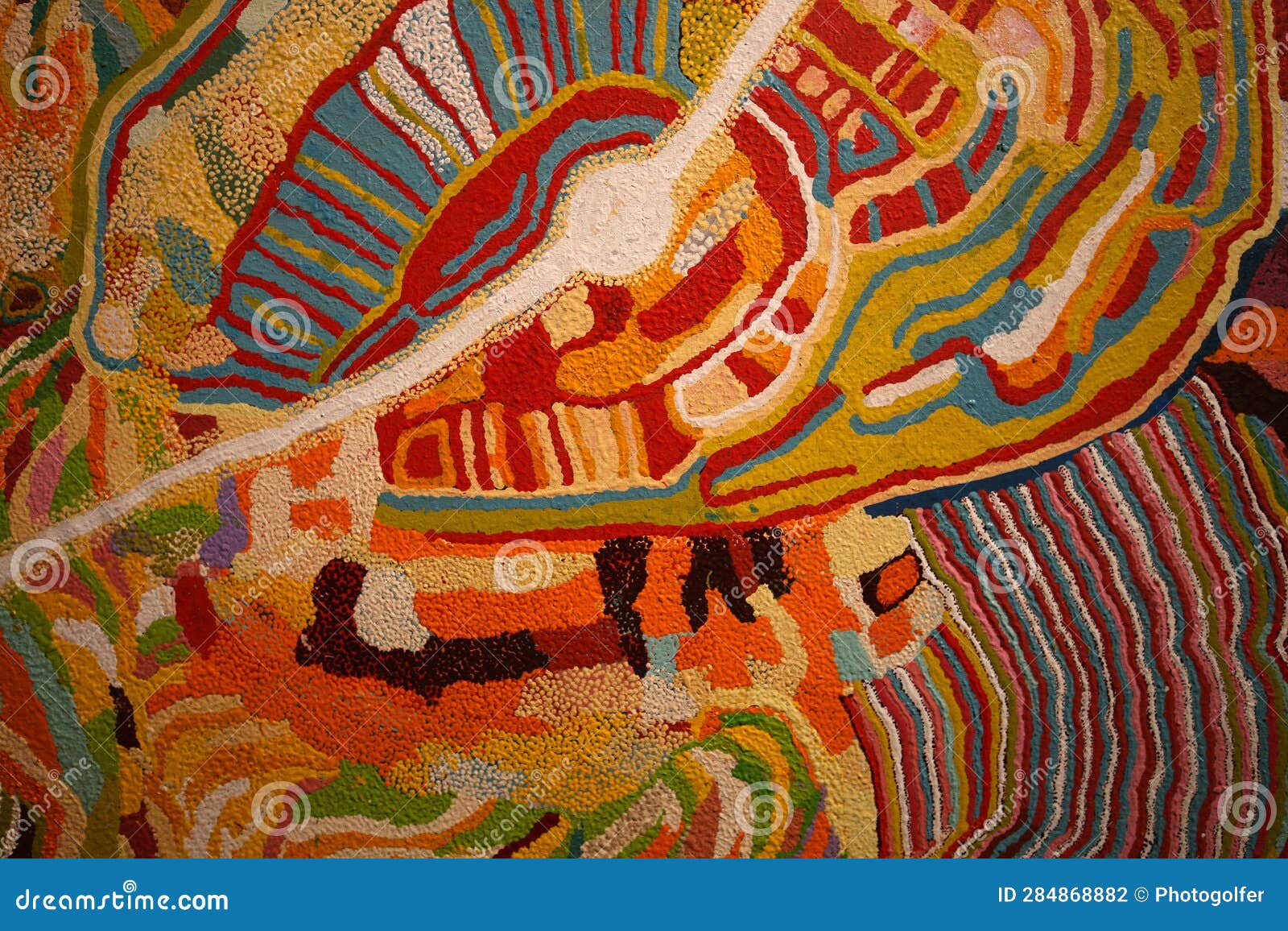 Aboriginal Paintings from Australian Artists Editorial Photography ...