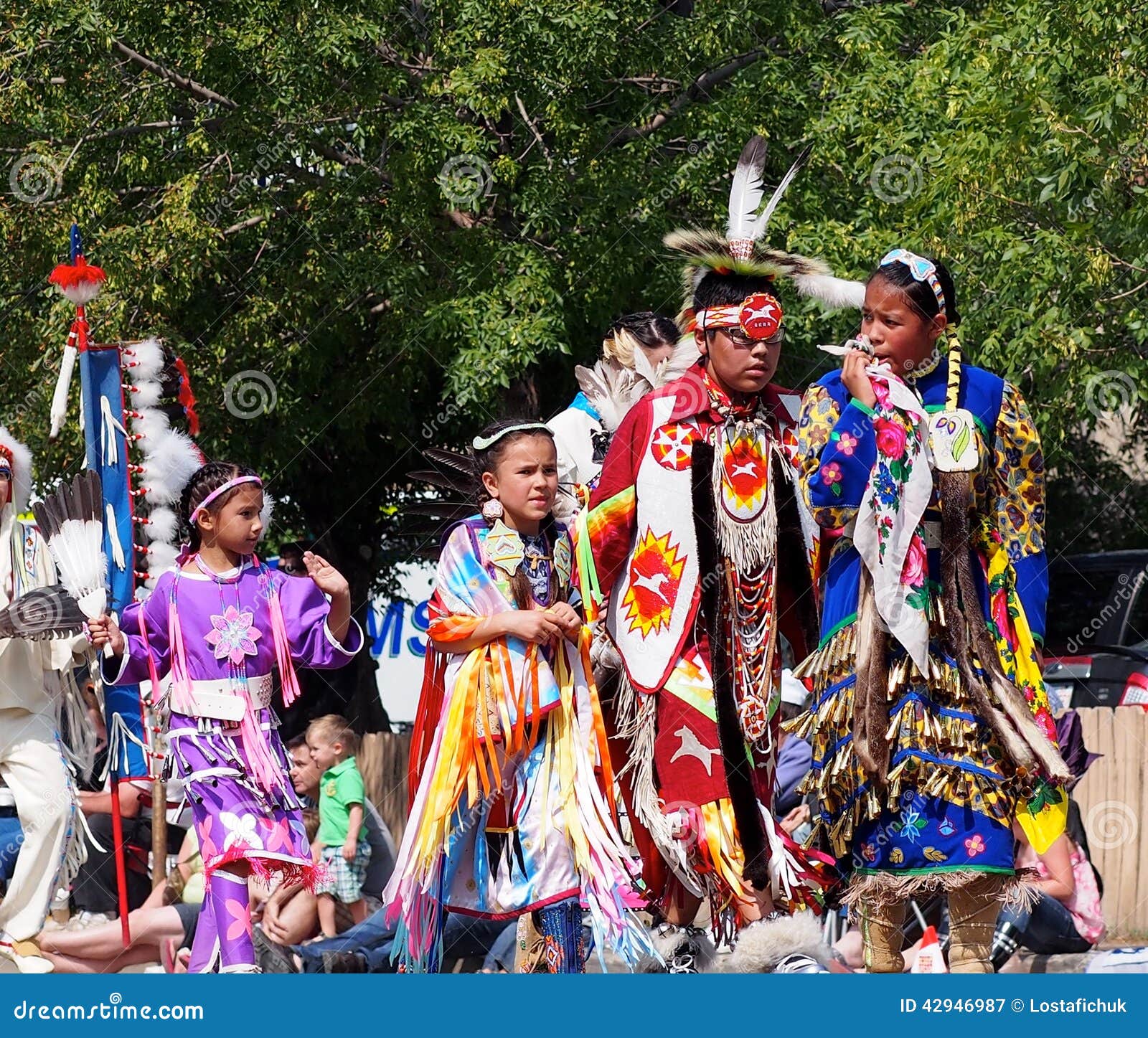 Aboriginal People in K-Days Parade Editorial Photography - Image of ...
