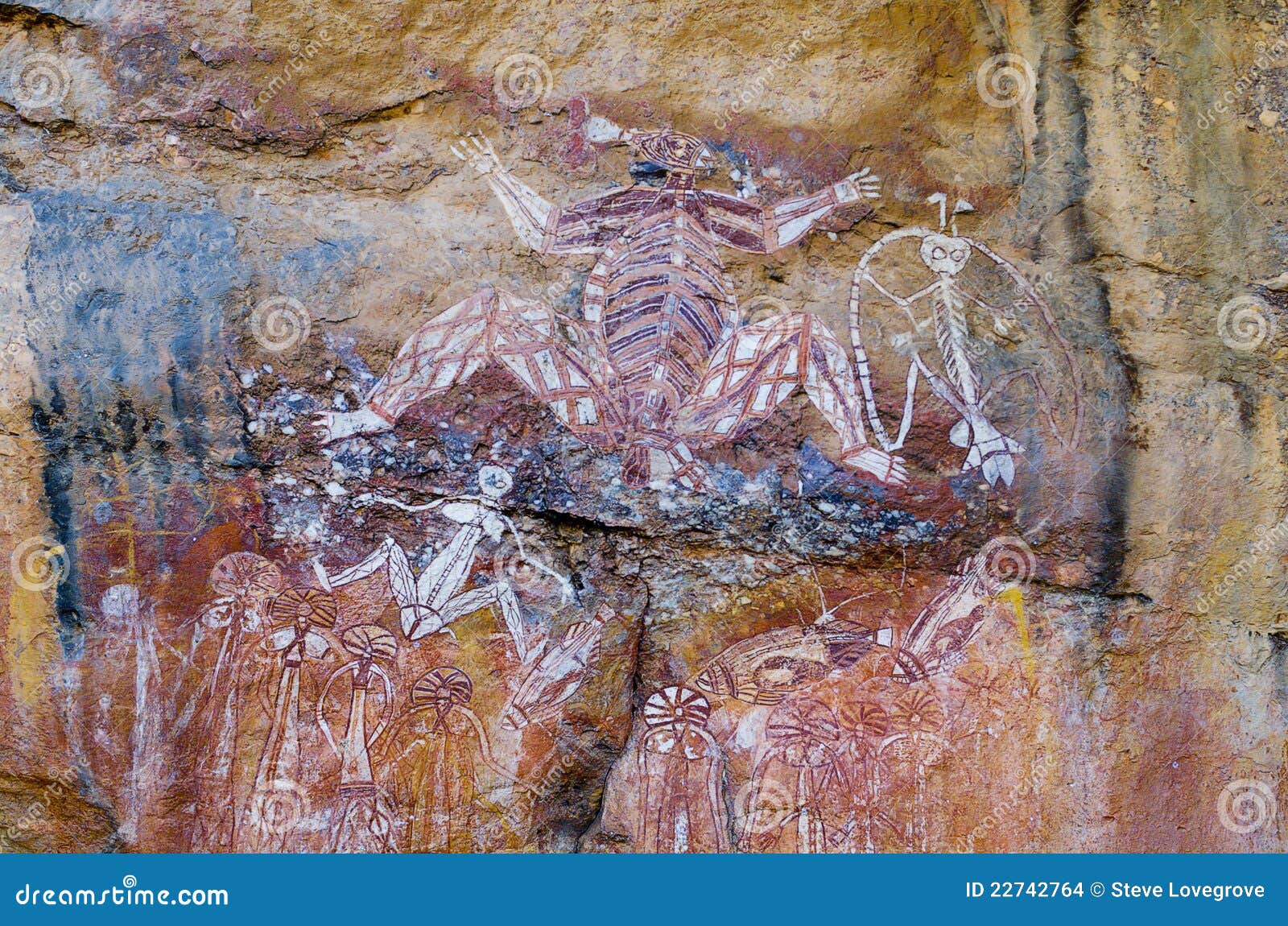 Aboriginal Rock Art stock photo. Image of aboriginal - 22742764