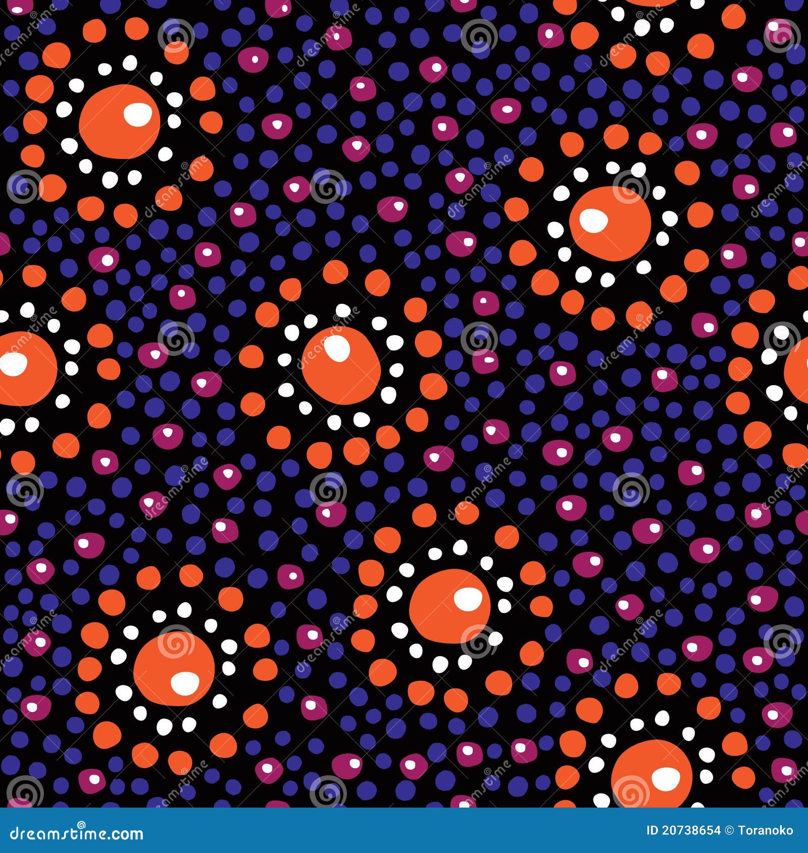 Aboriginal Seamless Pattern Stock Vector - Illustration of fabric ...