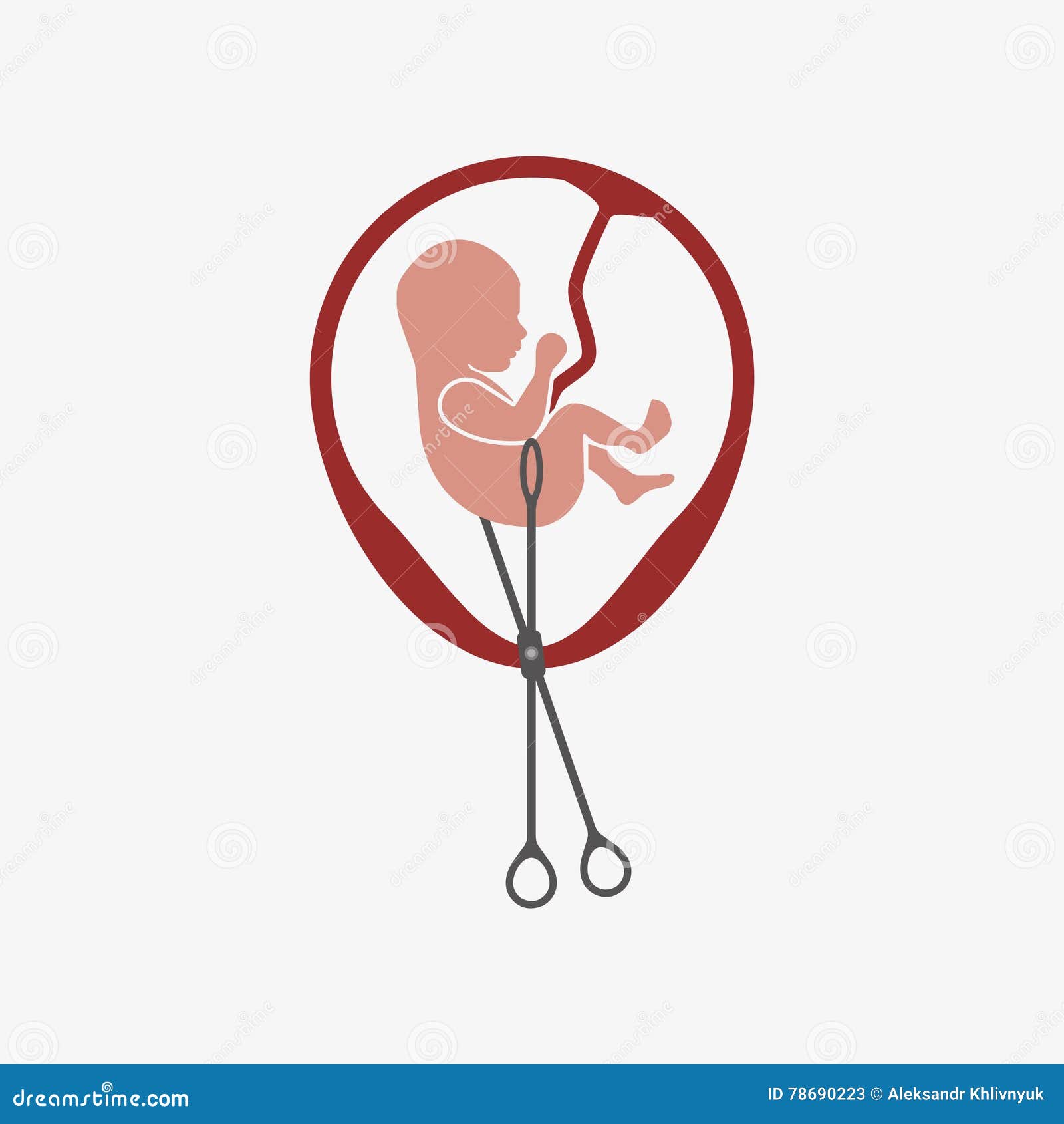 Abortion is Personal Decision Stock Illustration - Illustration of ...