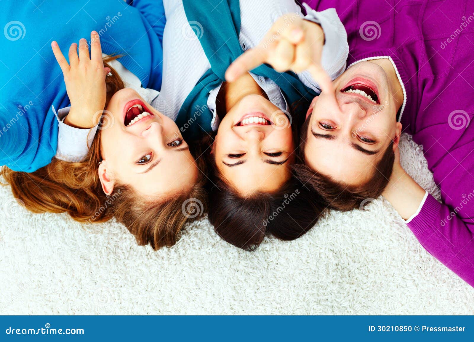 Ecstatic teenagers stock photo. Image of face, boyfriend - 30210850