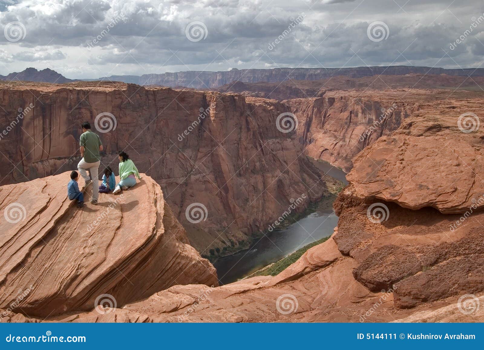 Above a chasm. stock image. Image of grand, outdoors, landmark - 5144111
