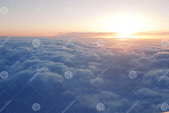 Above the clouds stock image. Image of cloudy, covered - 2482295