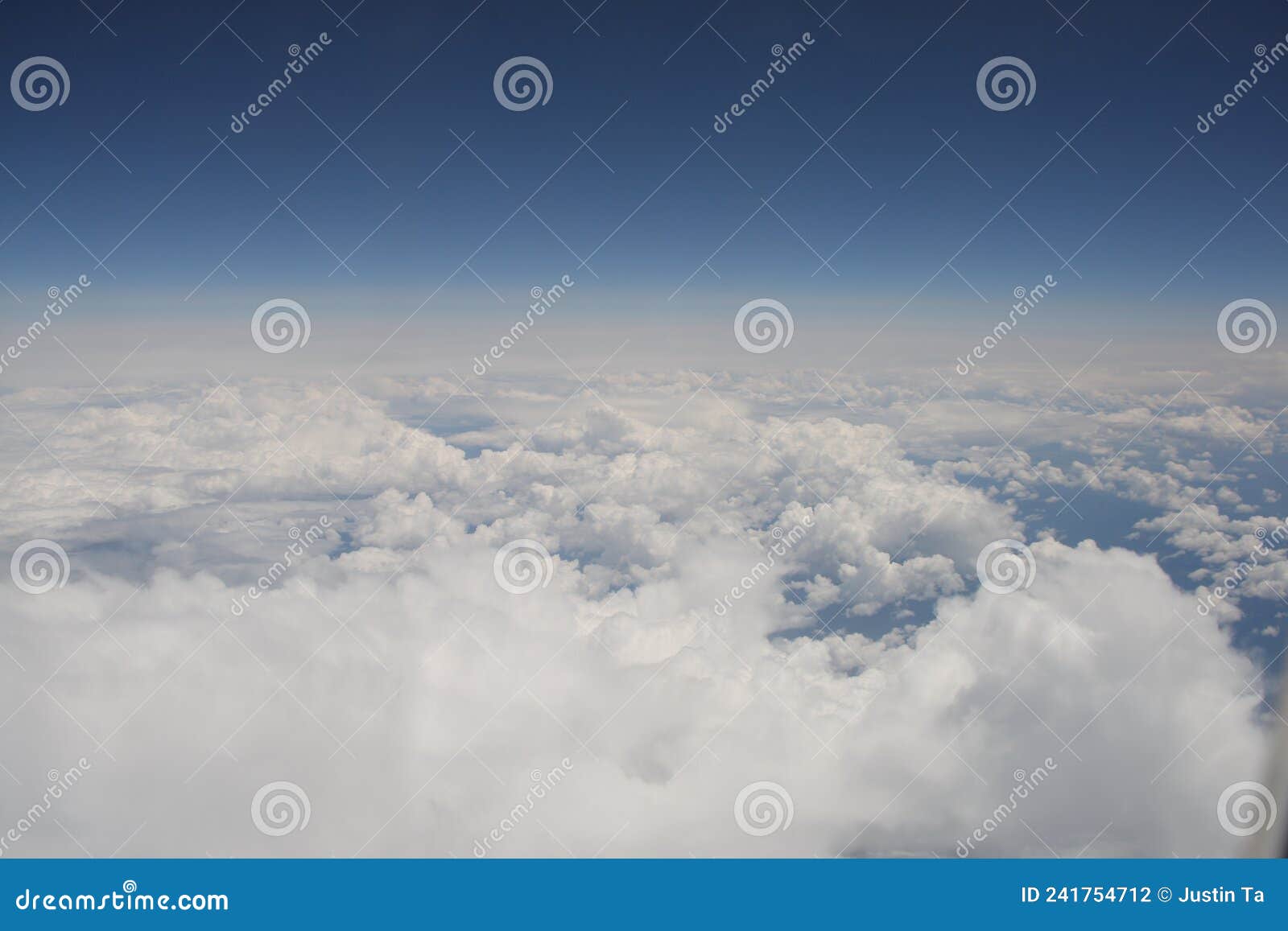 Soft and airy clouds stock photo. Image of sunny, blue - 241754712