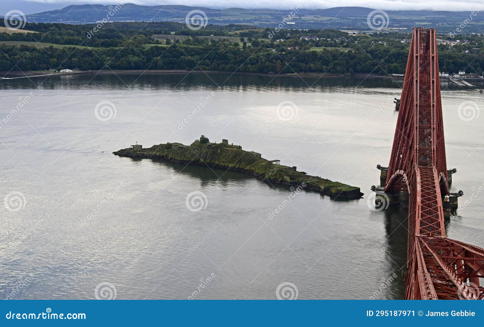 Above the Forth Rail Bridge Stock Image - Image of iron, construction ...
