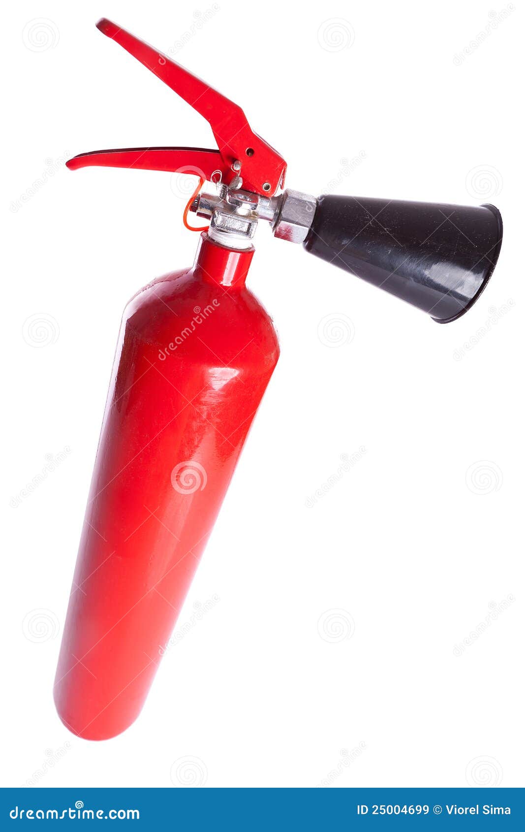 Above Picture of a Long Fire Extinguisher Stock Image - Image of fire ...