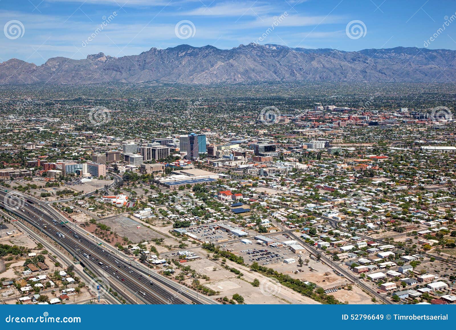 Above Tucson stock image. Image of mount, buildings, apartments - 52796649