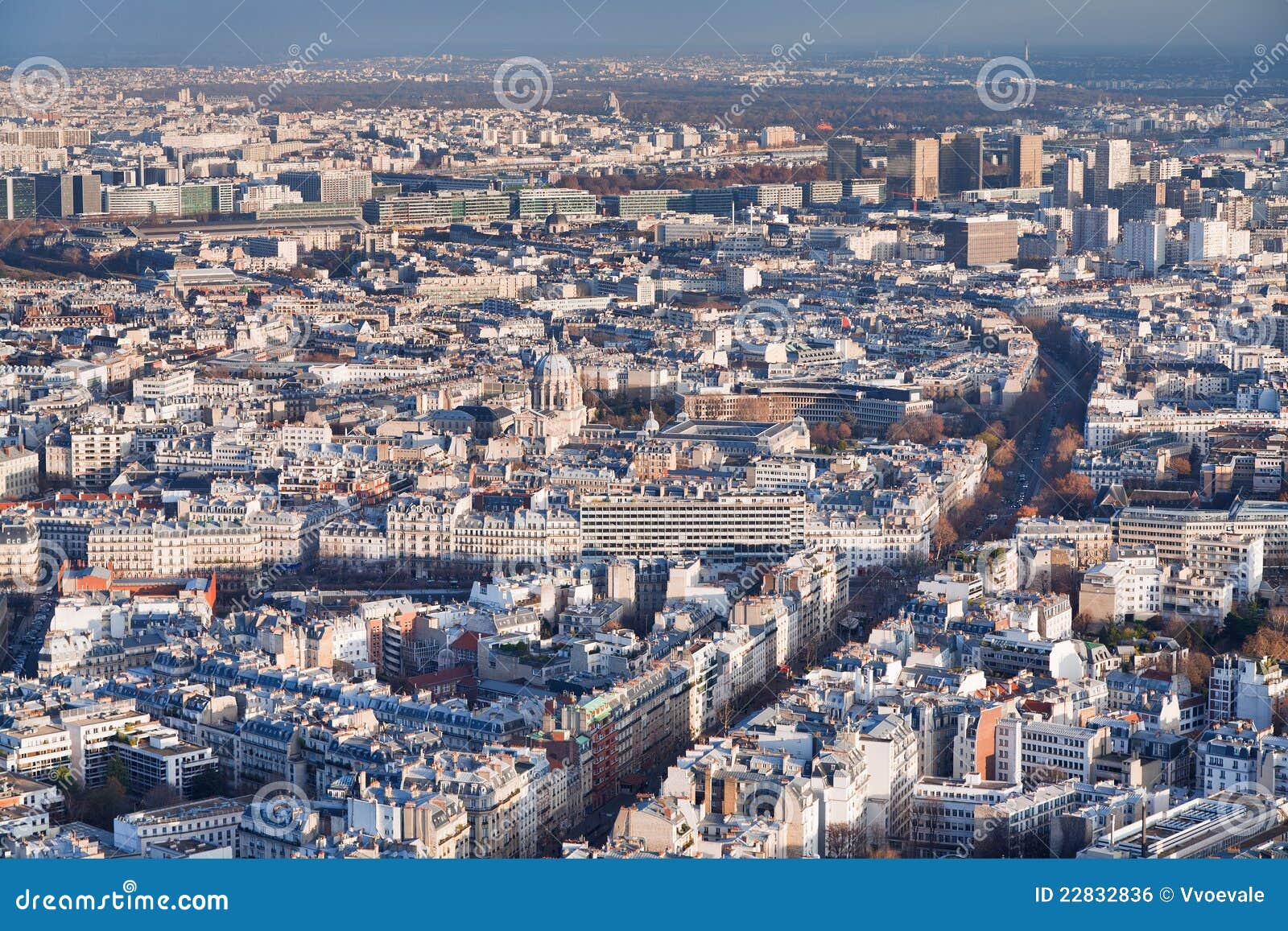 Above view on Paris stock photo. Image of bank, afternoon - 22832836