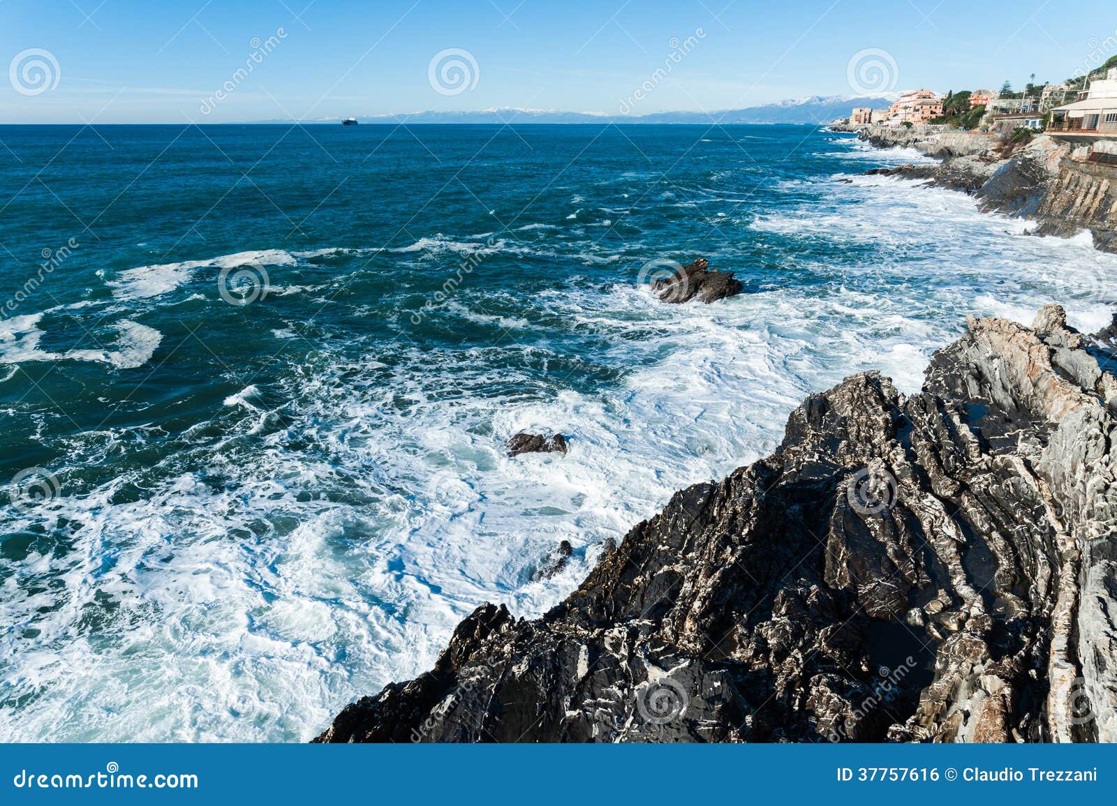 Above waves, rocks stock photo. Image of rocks, waves - 37757616