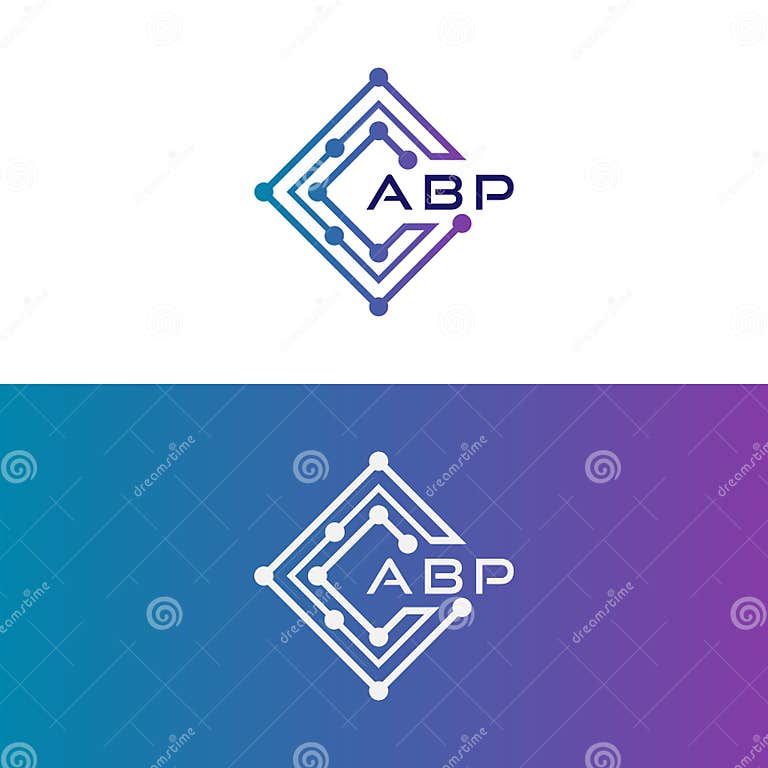 Abp Tech Initial Logo Design Icon for Technology, Digital, Tech ...