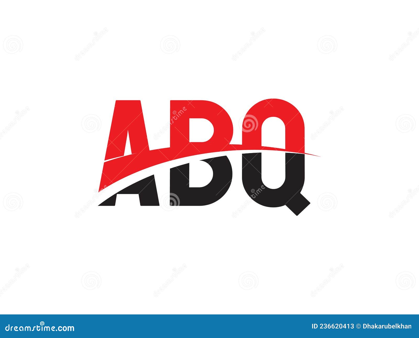ABQ Letter Initial Logo Design Vector Illustration Stock Vector ...