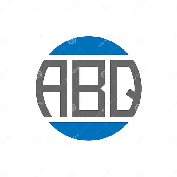 ABQ Letter Logo Design on White Background. ABQ Creative Initials ...