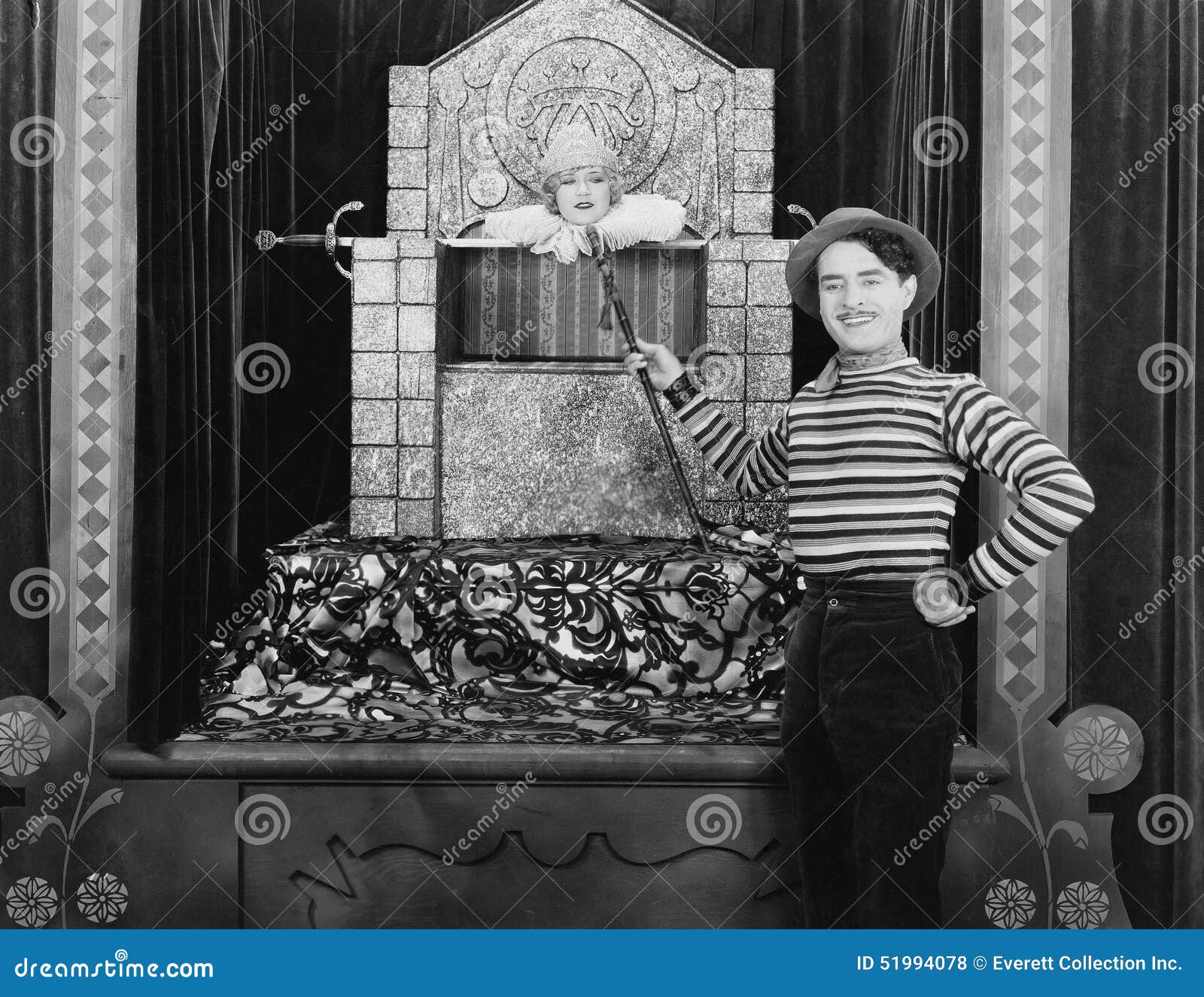 Vintage Magician Assistant