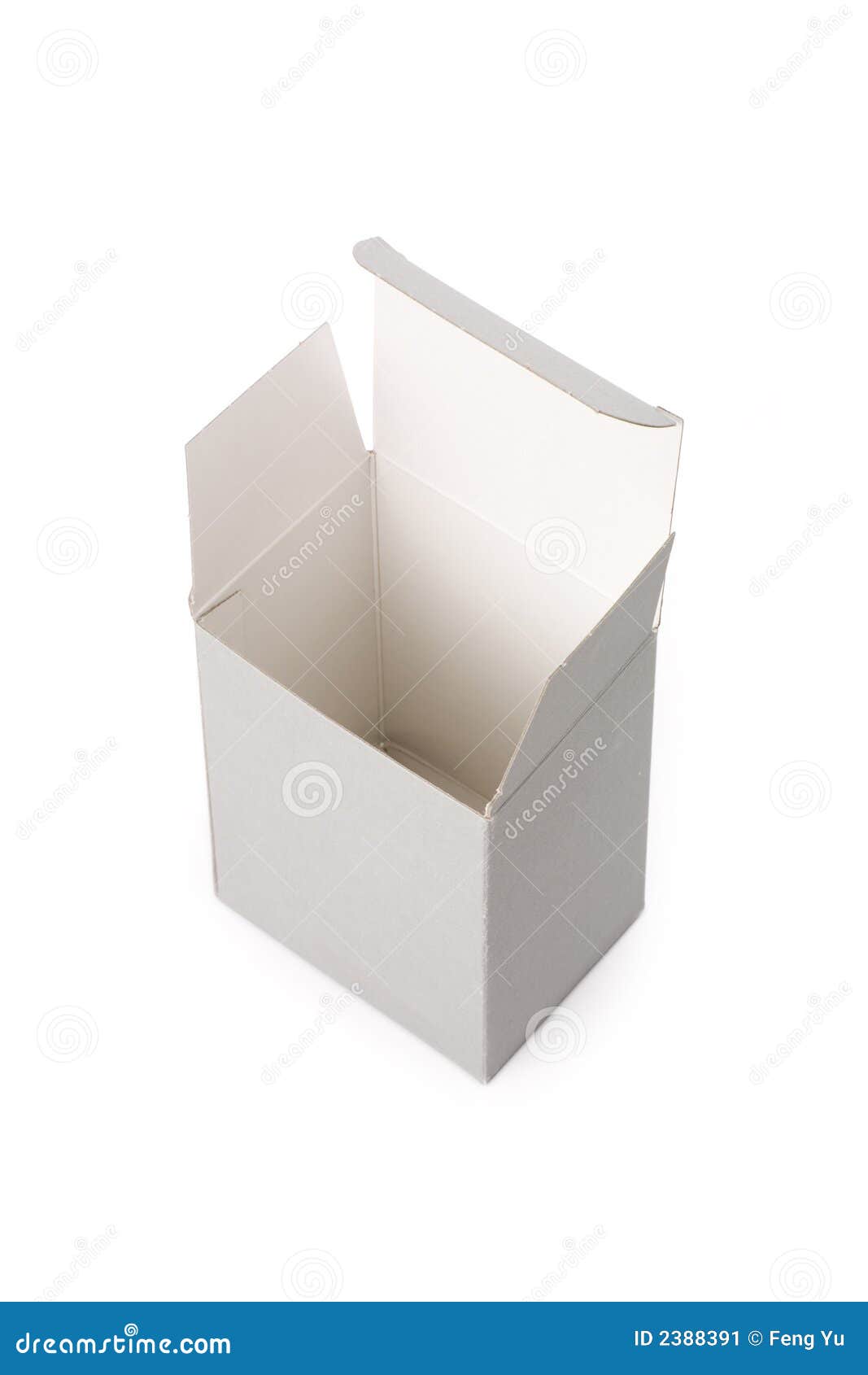 Abra a caixa imagem de stock. Imagem de vazio, pacote - 2388391