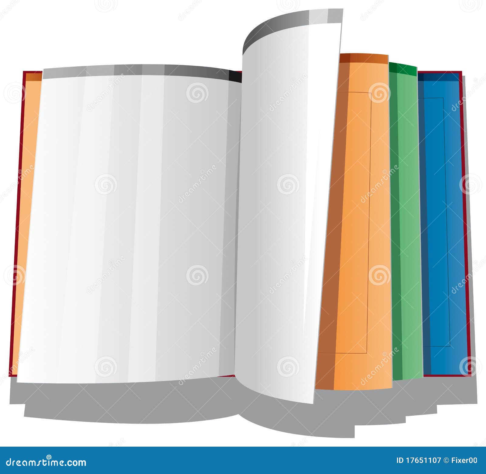 Abra el compartimiento ilustración del vector. Ilustración de modelo ...