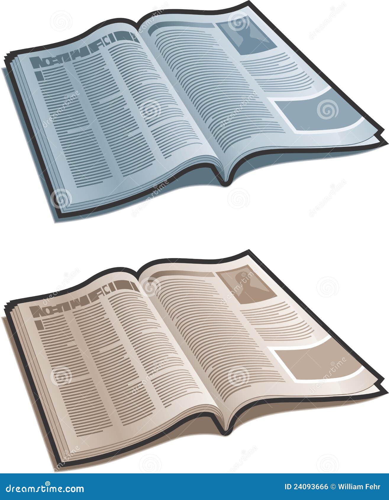 Abra el compartimiento stock de ilustración. Ilustración de cuadro ...