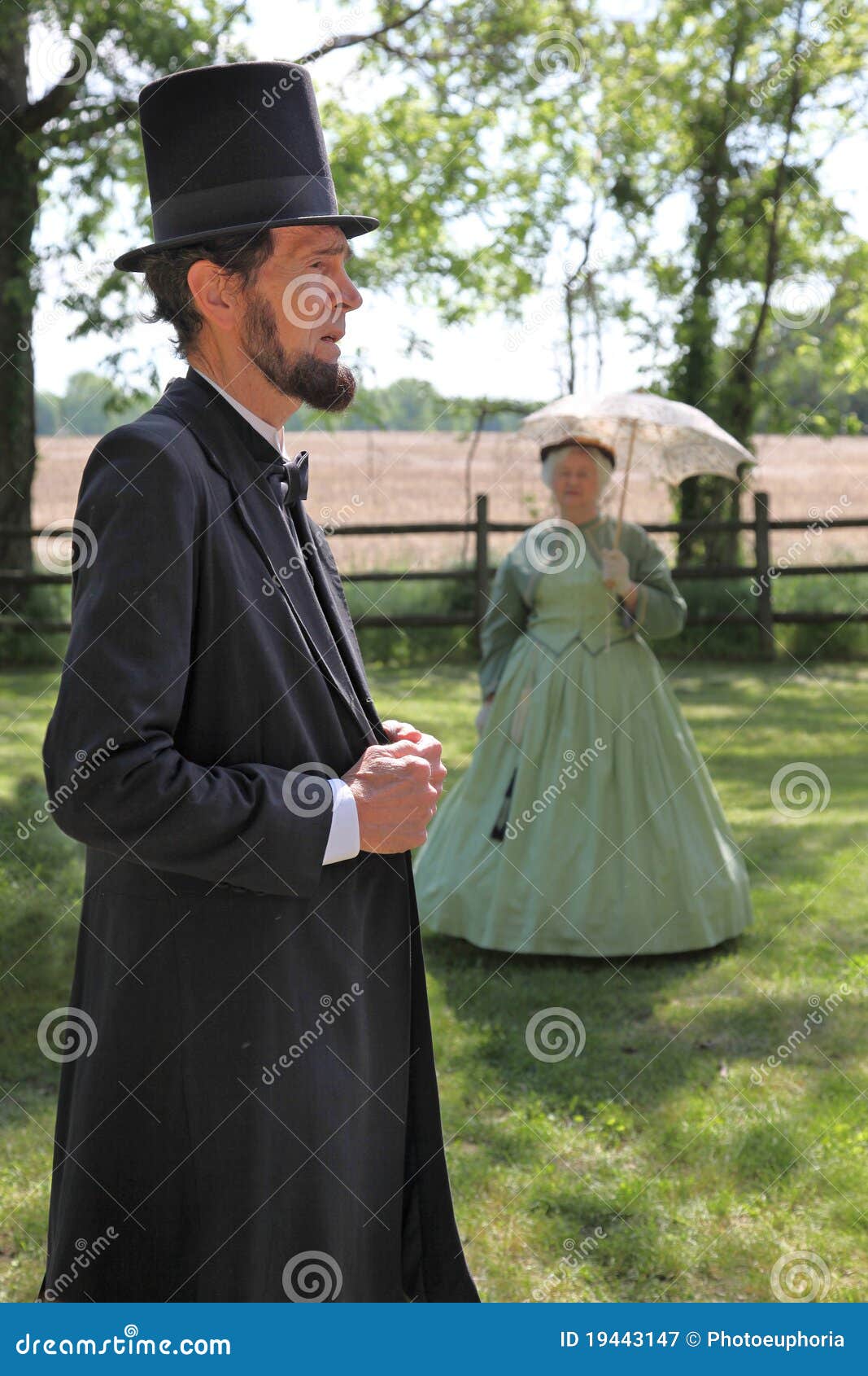 Abraham Lincoln Actor At The Sam Davis Museum Editorial Photo ...