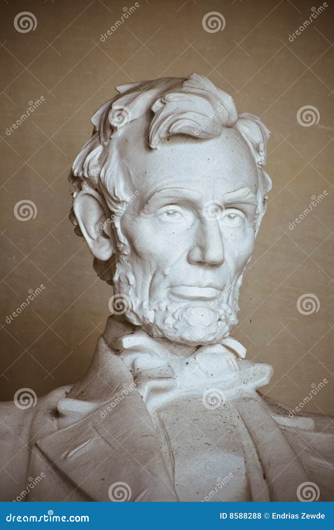 Abraham Lincoln Memorial stock photo. Image of former - 8588288