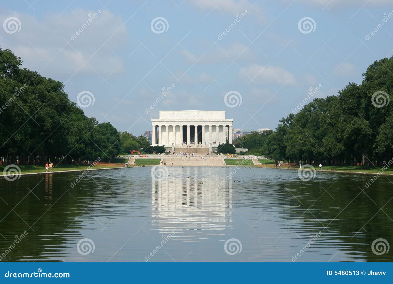 Abraham Lincoln Monument stock image. Image of american - 5480513