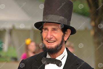 Abraham Lincoln smiling editorial image. Image of peck - 16310890