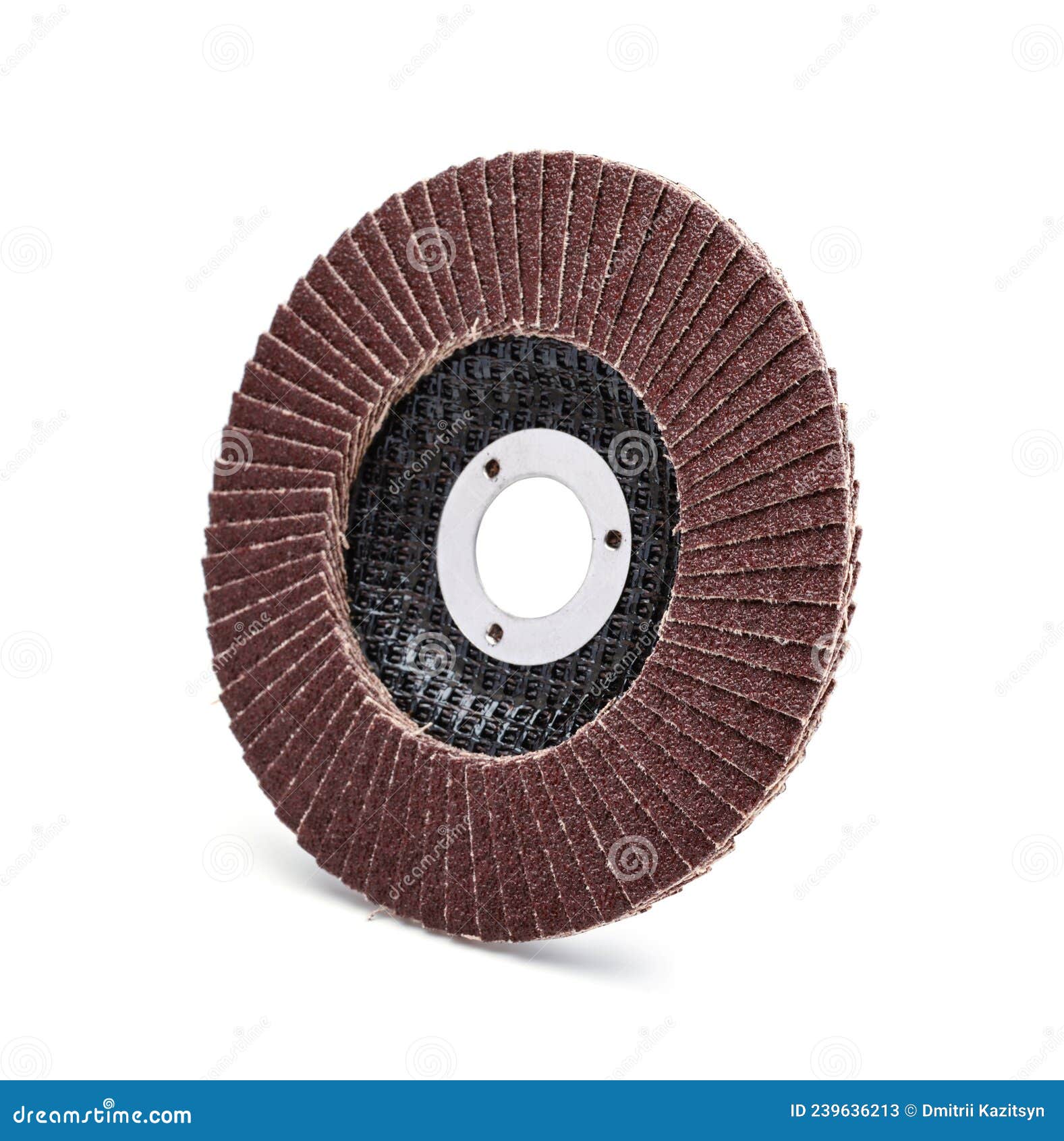 Abrasive Disk for Drill Isolated Stock Image - Image of emery, pumice ...