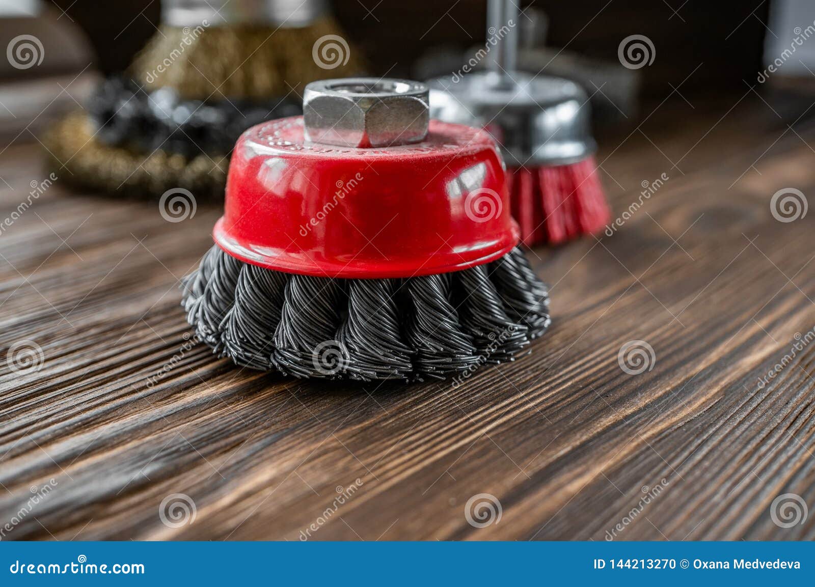 Abrasive Tools for Brushing Wood and Giving it Texture. Wire Brushes on ...